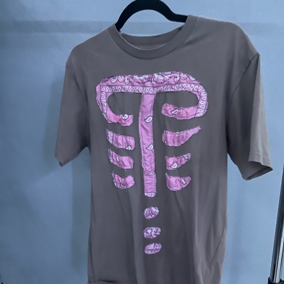 As Colour | Shirts | Custom Made Skeleton Spine Tee | Poshmark